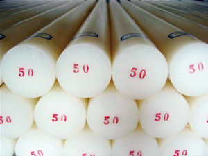 White PP Rod for Industrial Seals | High-Temperature Resistant
